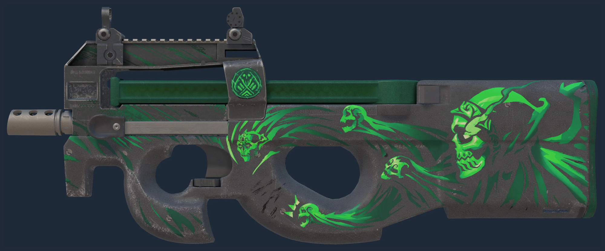 P90 | Мрак (Прямо с завода) Скины CS2 с быстрой автовыдачей steam trade
