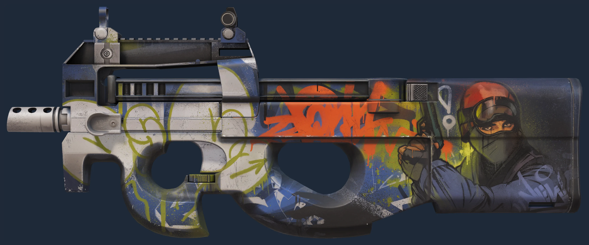 StatTrak™ P90 | Ностальгия (Закалённое в боях) Скины CS2 с быстрой автовыдачей steam trade
