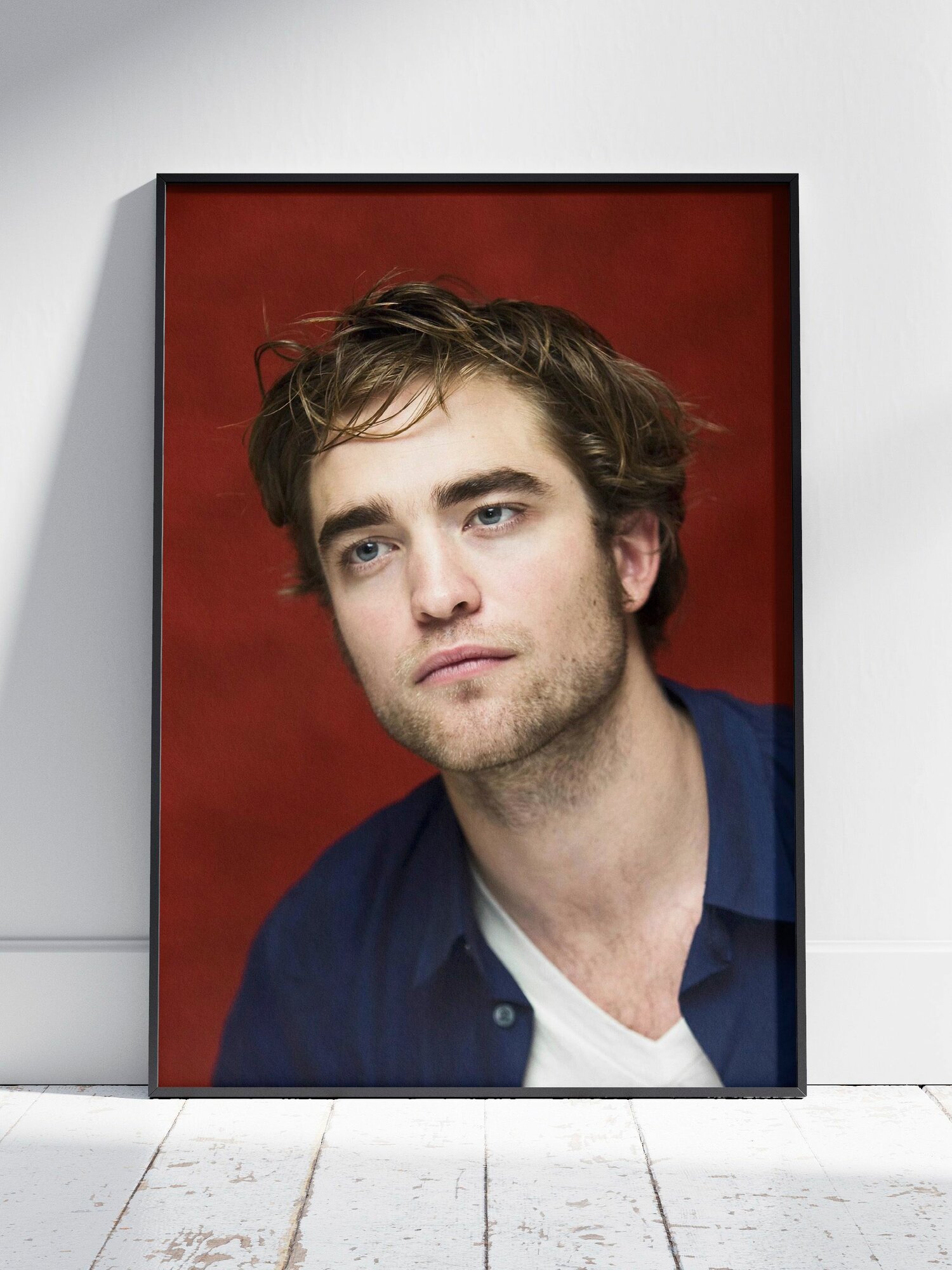 Плакат на стену для интерьера Роберт Паттинсон (Robert Pattinson 52) - Постер по актеру фильма, кино, сериала формата A4 (21x30 см)