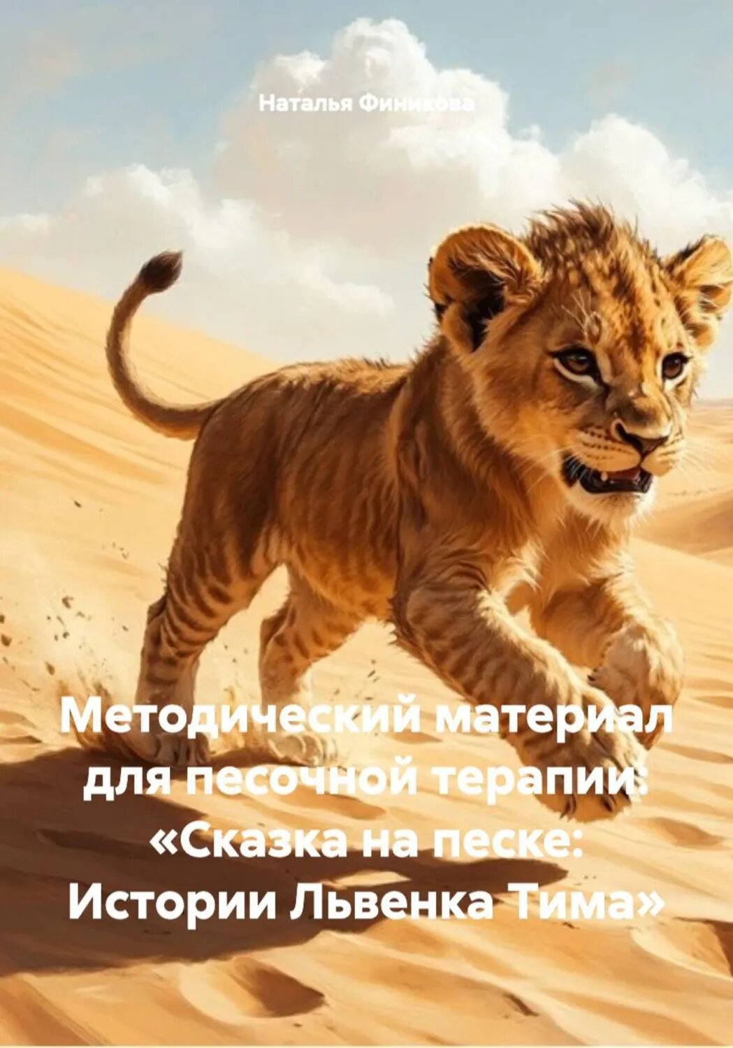Методический материал для песочной терапии: «Сказка на песке: Истории Львенка Тима» [Цифровая книга]