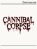 Термонаклейка для одежды и аксессуаров DTF-печать музыка cannibal corpse канибал...