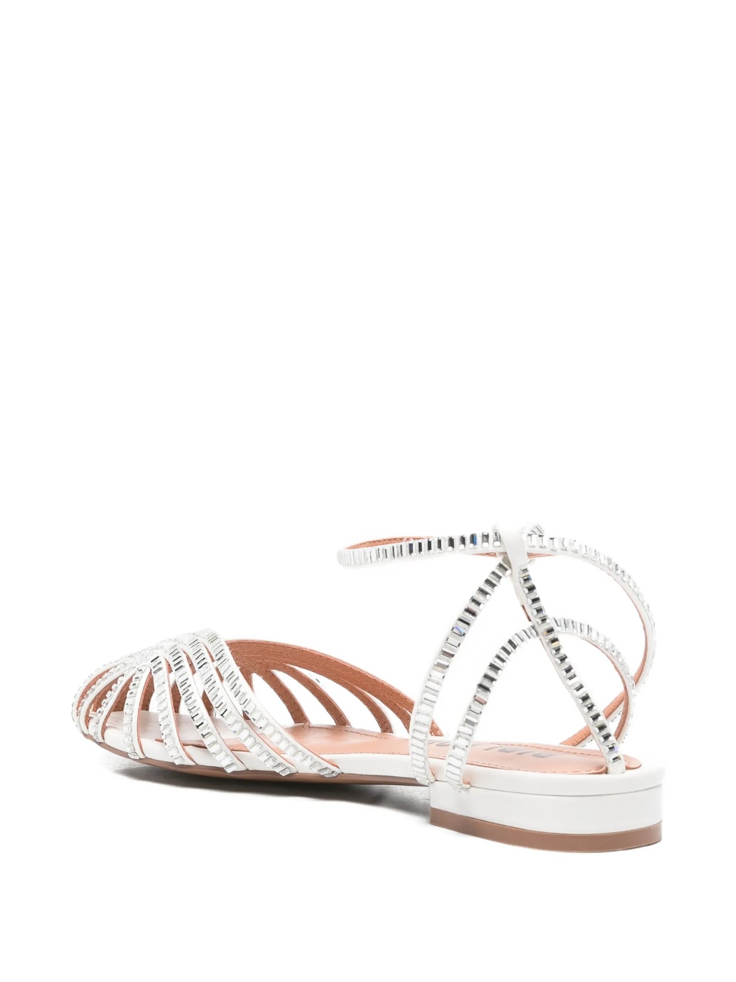 Босоножки Bibi Lou Crystal-embellishment sandals, размер 37, Silver — фото 1