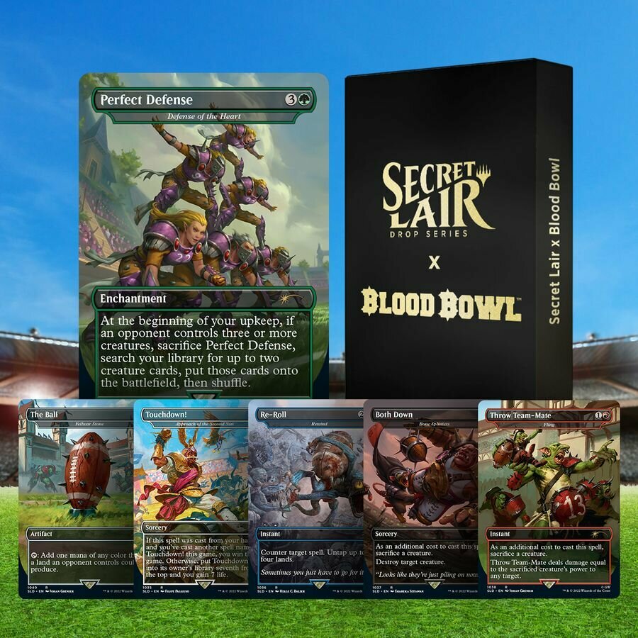 Magic the Gathering: Secret Lair-Blood Bowl -Обычная (Английский)