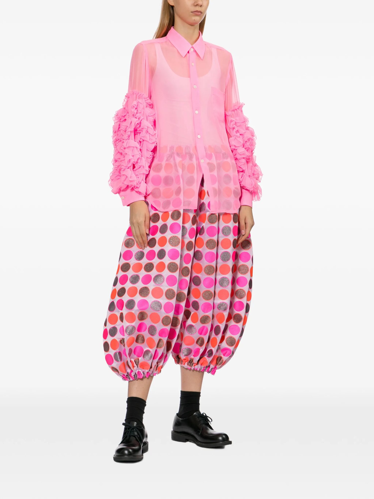 Рубашка COMME des GARCONS, размер 42 — фото 1