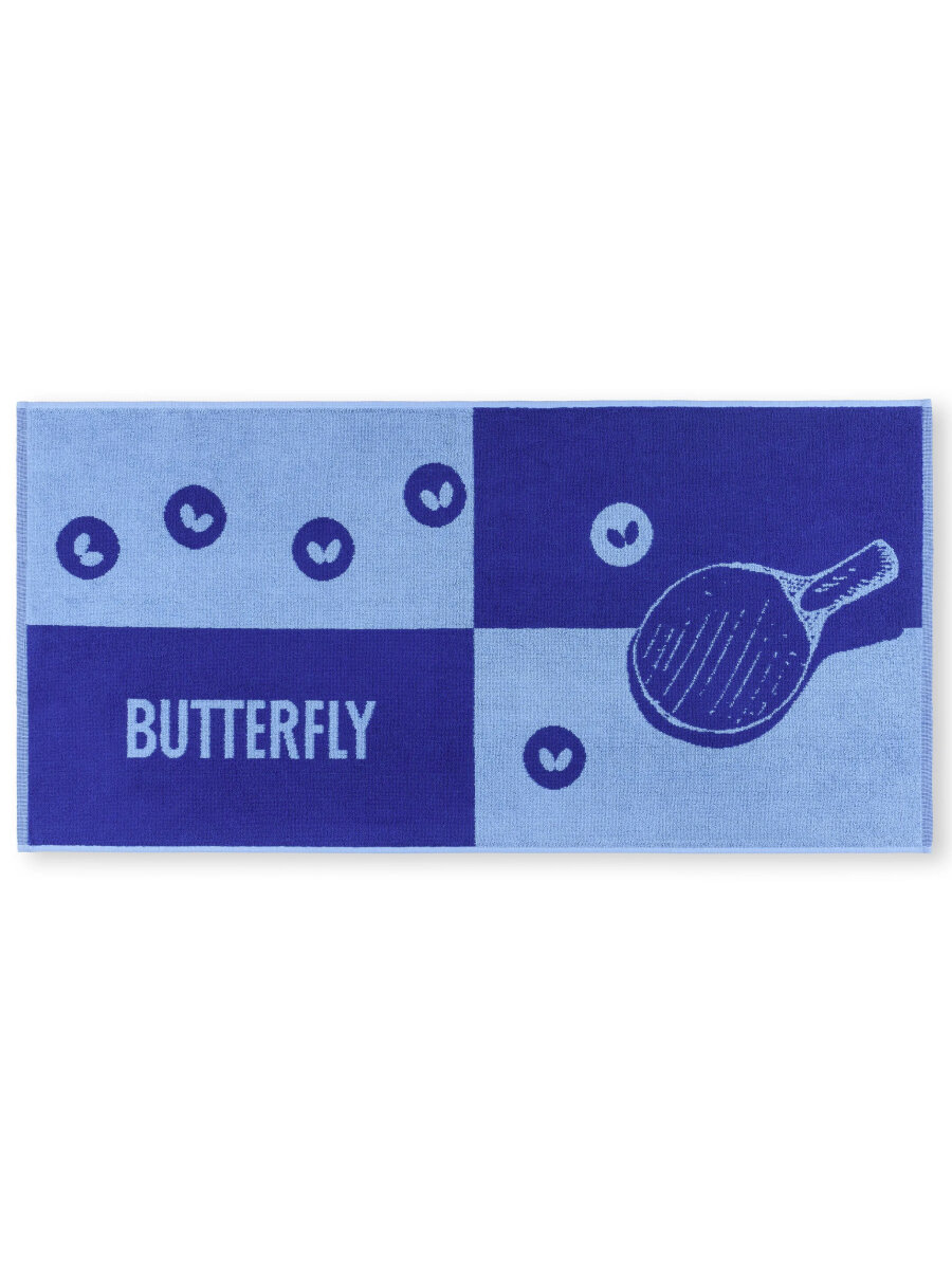 Полотенце Butterfly Ueda 50x100cm, цвет: Blue Материал: 100 % хлопок