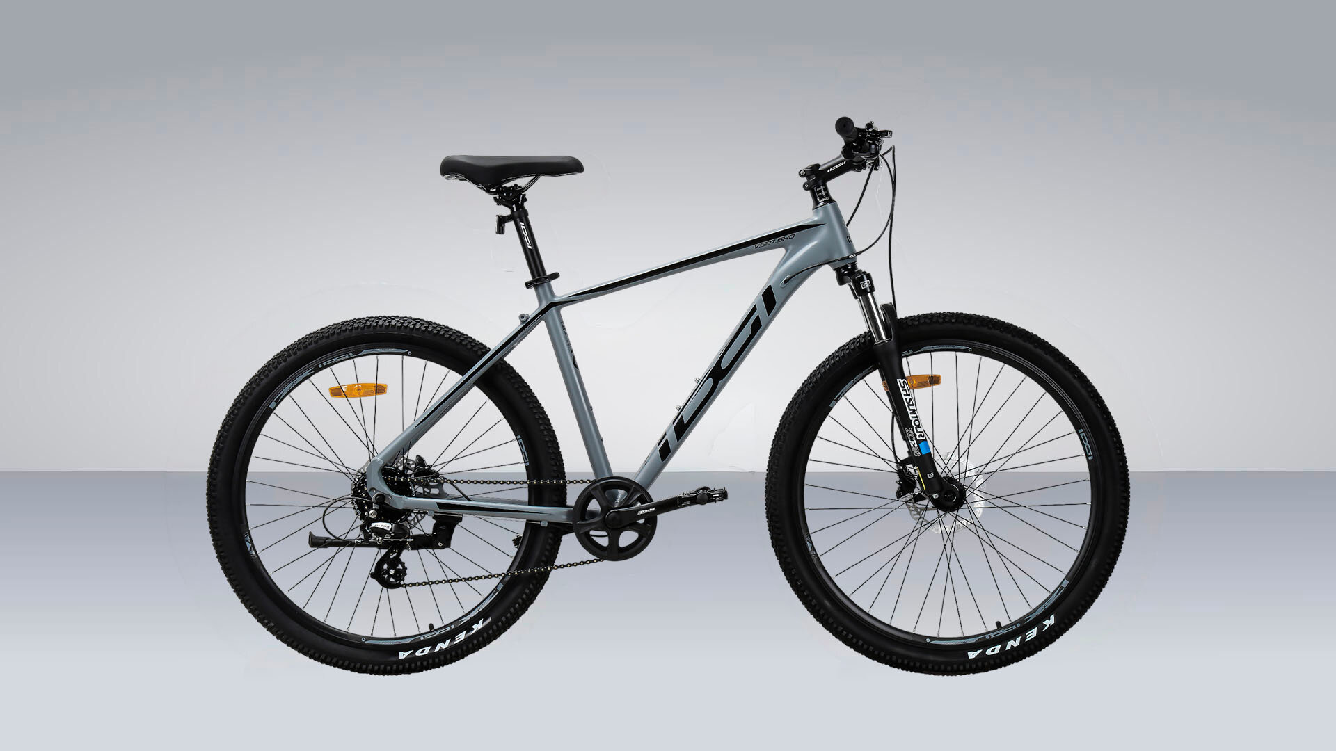 Велосипед горный IDGI VS 27.5- Shimano Altu-8, SUNTOUR XCE-100, Кассета, Гидравлика, Полированные швы,