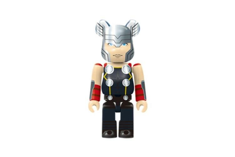 Фигурка унисекс BE@RBRICK Blind Box Series 44 100% & 400% (2-Pack), Thor