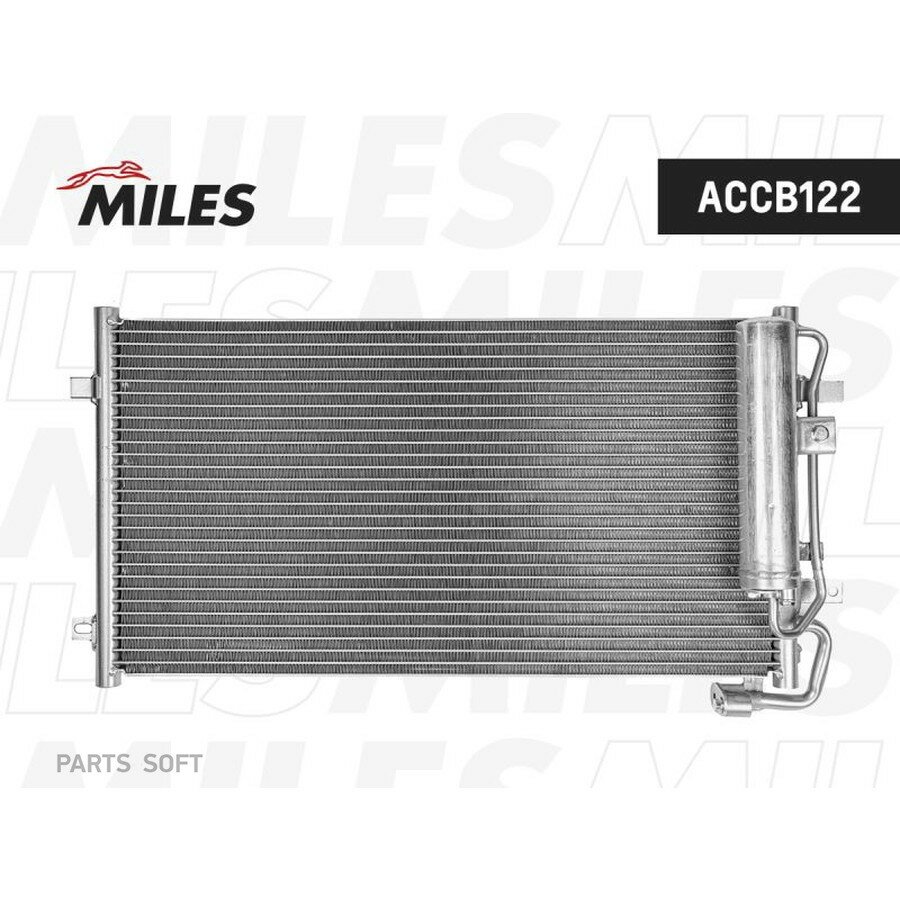 MILES ACCB122 Конденсер LADA 2170-72 / PRIORA Halla ()
