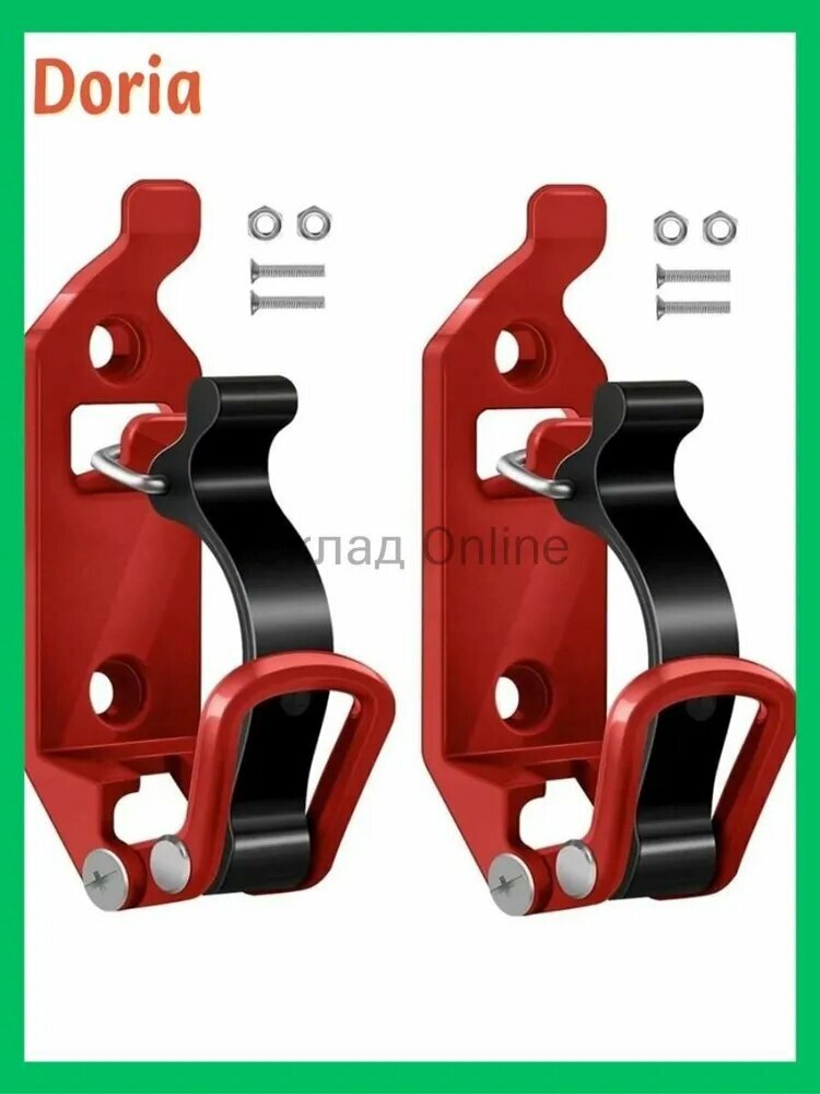 2PCS CAR BAGAGE RACK SHOVEL Держатель, Quick Release Tool Clamp, Universal Fit Для Лодки Trailer RV