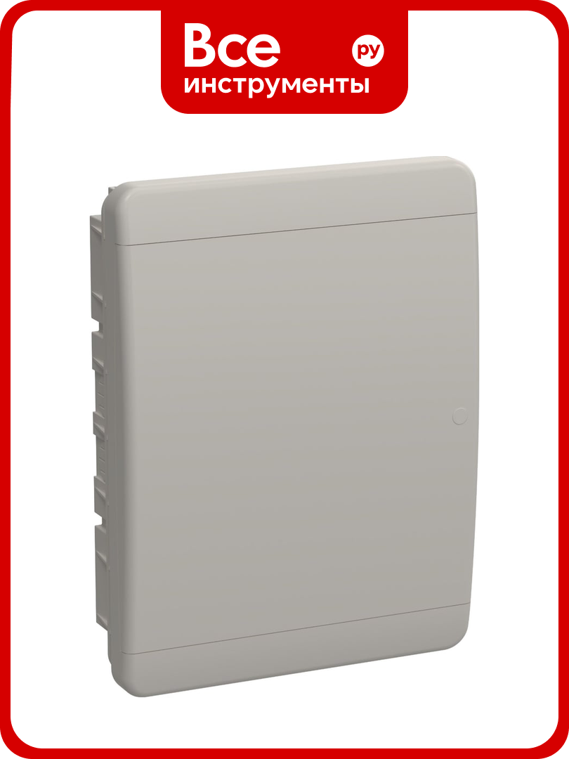 Корпус пластиковый IEK TEKFOR ЩРВ-П-24 IP41 бел. дверь TF5-KP13-V-24-41-K01-K01