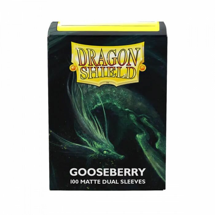 Протекторы для карт стандартного размера Dragon Shield - Matte Dual Goosberry (100шт. в упаковке)