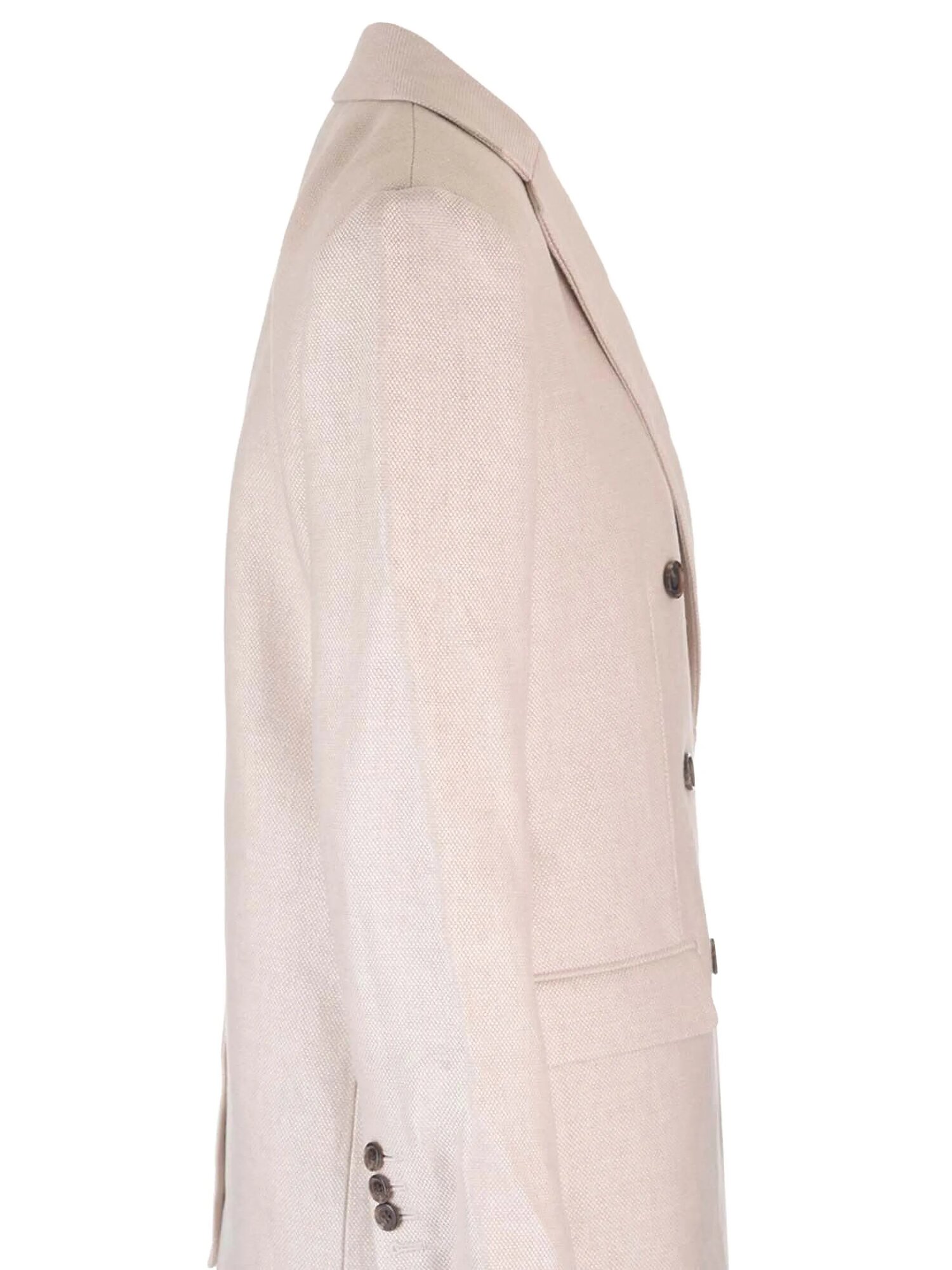 Пиджак Theory Double-breasted linen-twill blazer, размер 2, разноцветный — фото 1