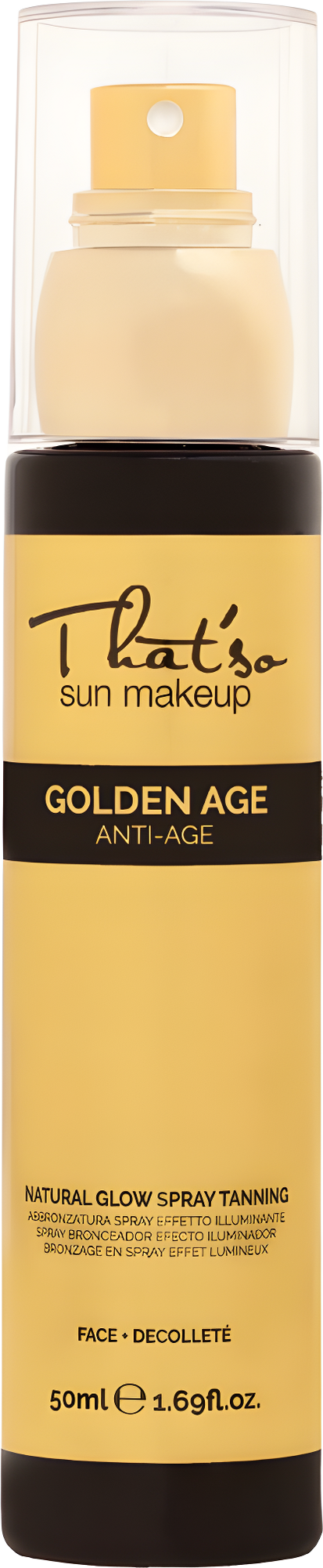 That’so Прозрачный омолаживающий спрей с эффектом легкого загара Golden Age 200ml