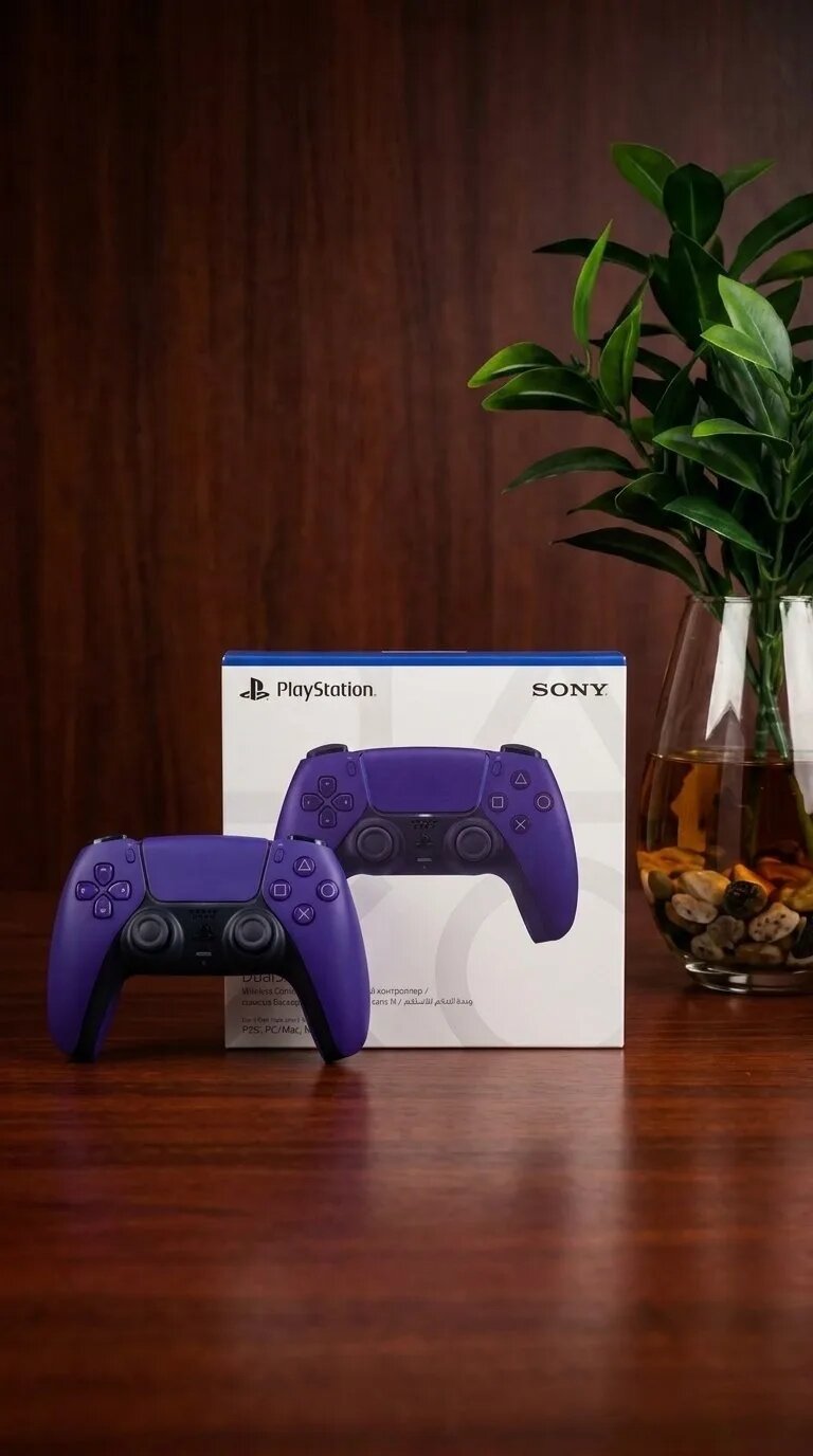 Геймпад Беспроводной Sony DualSense (PS5), Galactic Purple | Галактический Пурпурный