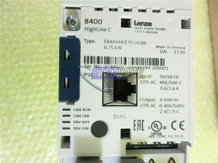 Модуль Lenze E84AVHCE7514SX0 Inverter