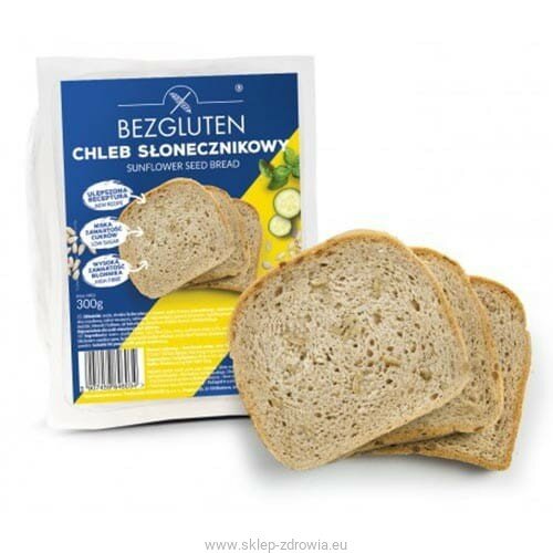 Безглютеновый хлеб с семечками подсолнечника Bezgluten 3шт x 300г