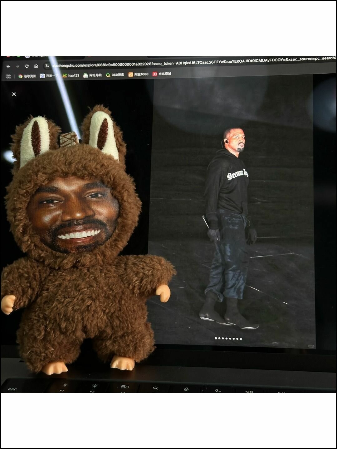 LABUBU-плюшевая игрушка, Kanye West Периферийные продукты
