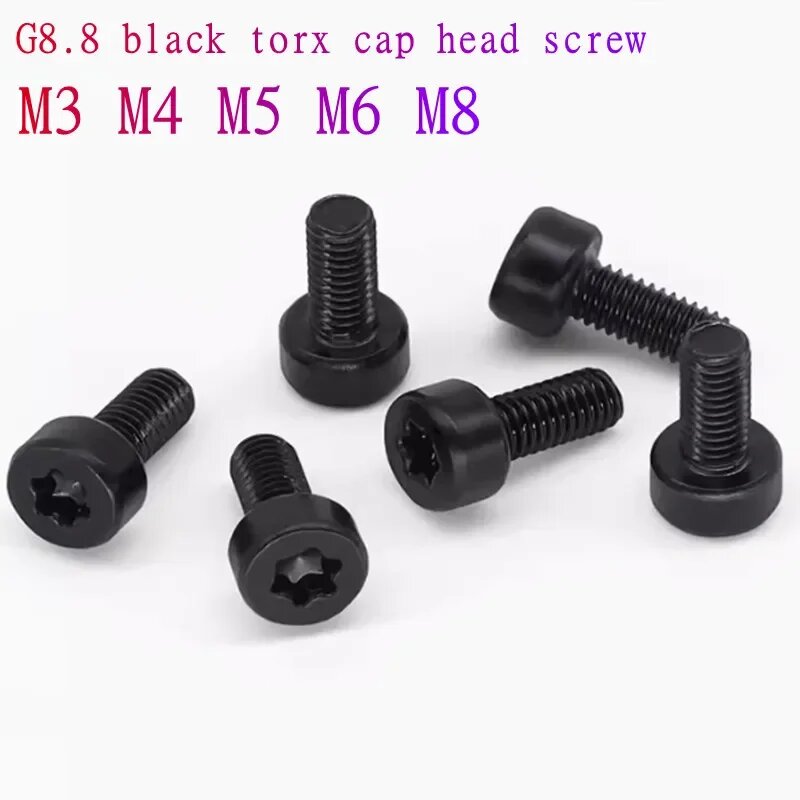 Винты Torx M6 x 25mm, 10шт