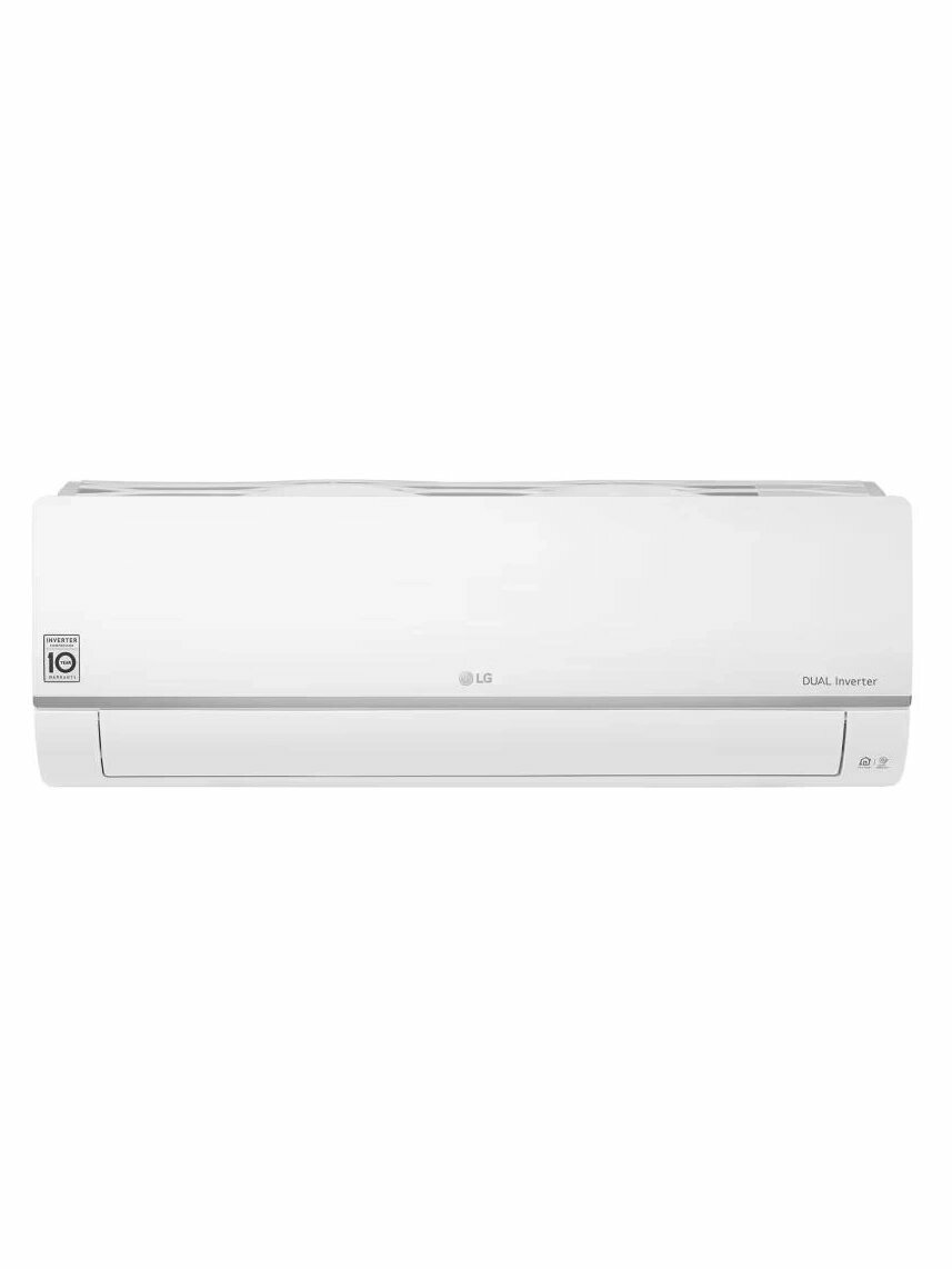 Сплит-система LG PC12SQ белый, охлаждение 3500Вт, обогрев 4000Вт, площадь 35кв. м