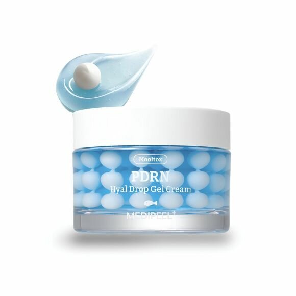 MEDIPEEL Mooltox PDRN Hyal Drop Gel Cream (50g) Капсульный гель крем