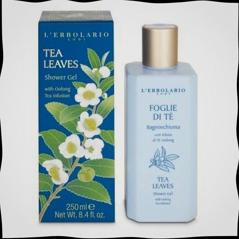 LERBOLARIO Tea Leaves Shower Gel, Гель для душа с экстрактом чая Tea Leaves 250 мл
