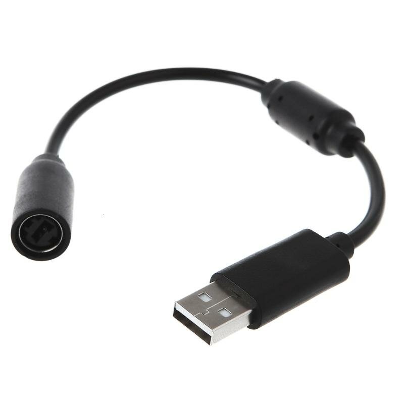 USB-адаптер для проводных контроллеров Xbox 360, Черный