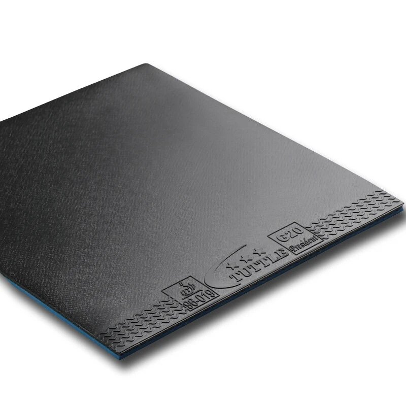 Резина для пинг-понга Tuttle G20 полулипкая, Black/Gray