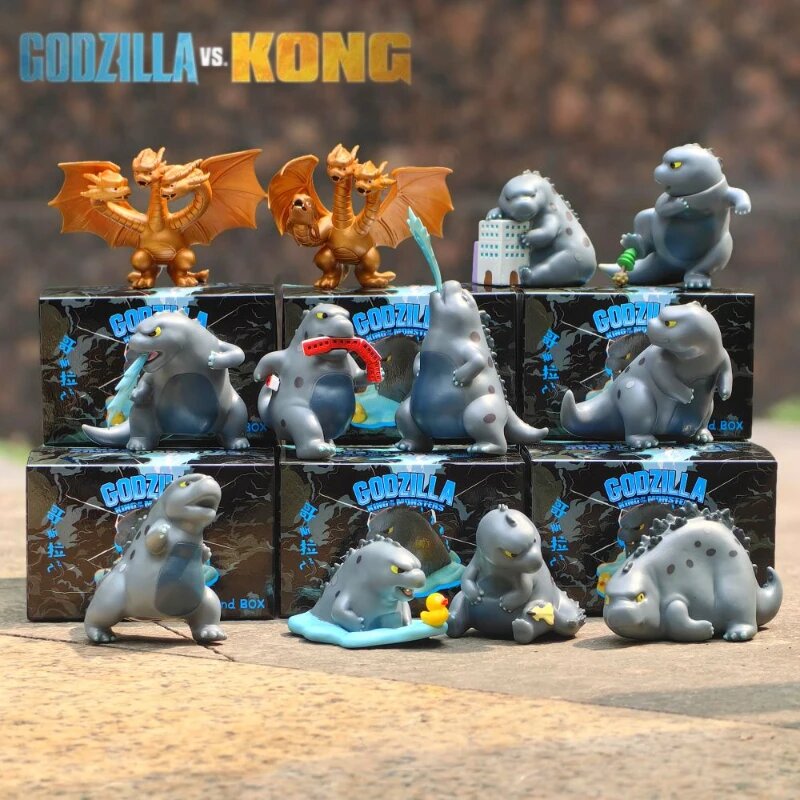 Набор фигурок Годзилла Bandai 12 штук