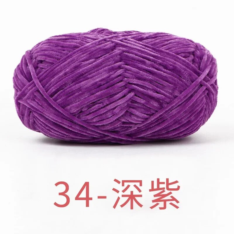 Синель Эдельвейс 40г Фиолетовый, 34