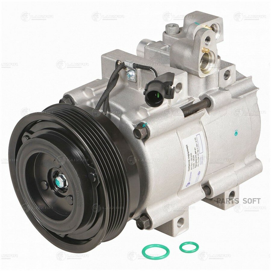 LUZAR LCAC0828 Компрессор кондиц. для а/м Hyundai Tucson (04-)/Kia Sportage II (04-) 2.0D (тип Halla) (LCAC