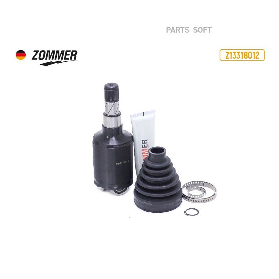 ZOMMER Z13318012 Шрус внутренний Chevrolet Cruze