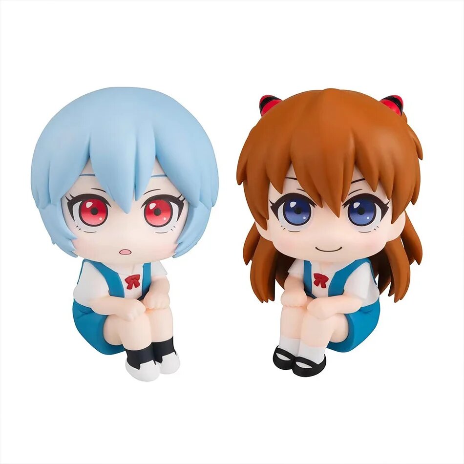 Фигурки Bandai Neon Genesis Evangelion Асука и Рей, 2 шт.