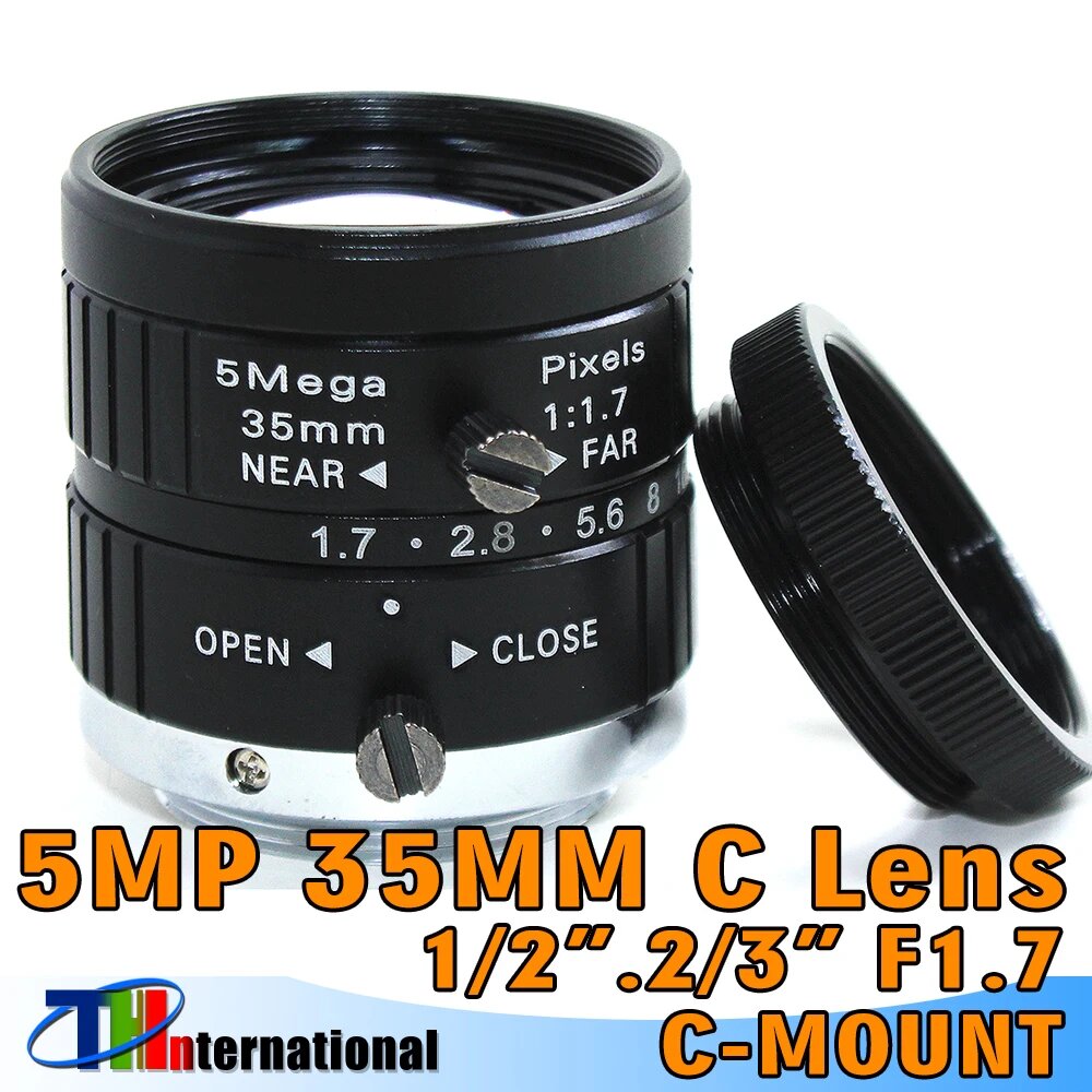 Объектив камеры видеонаблюдения 5MP 35MM