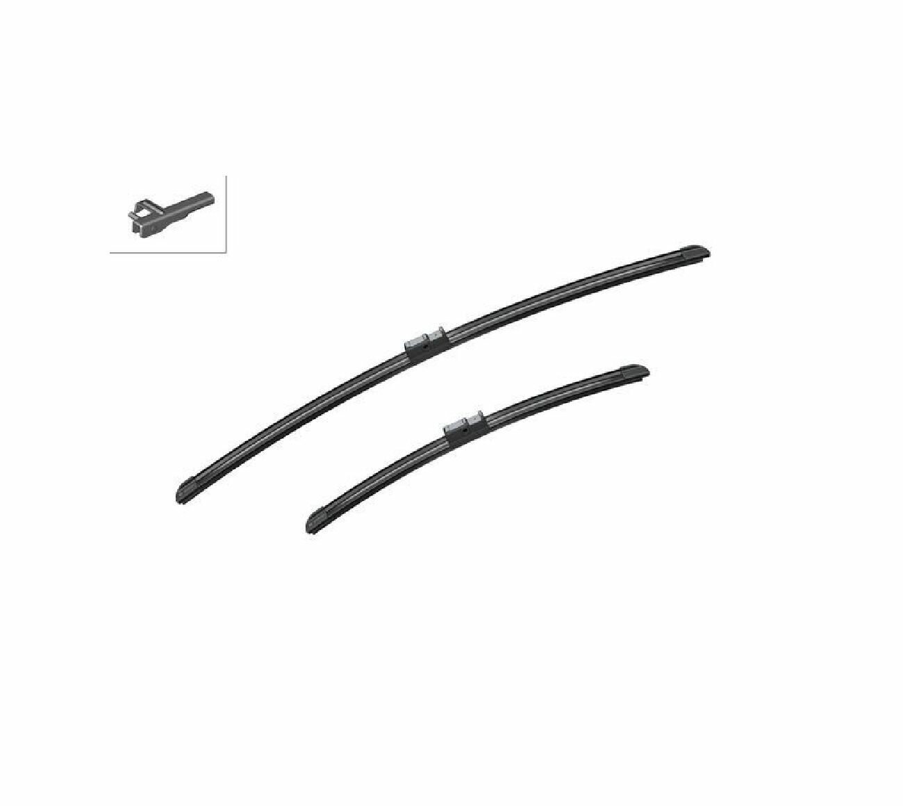 Щетки стеклоочистителя бескаркасные Aerotwin 650/425мм крепление Side Pin, BOSCH 3397118977