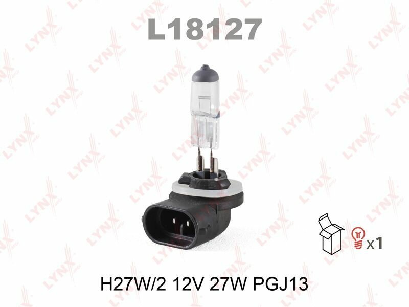 L18127 Лампа H27 12V 27W PGJ13 (881)