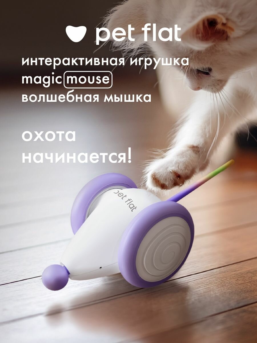 Интерактивная игрушка дразнилка волшебная мышка Magic Mouse