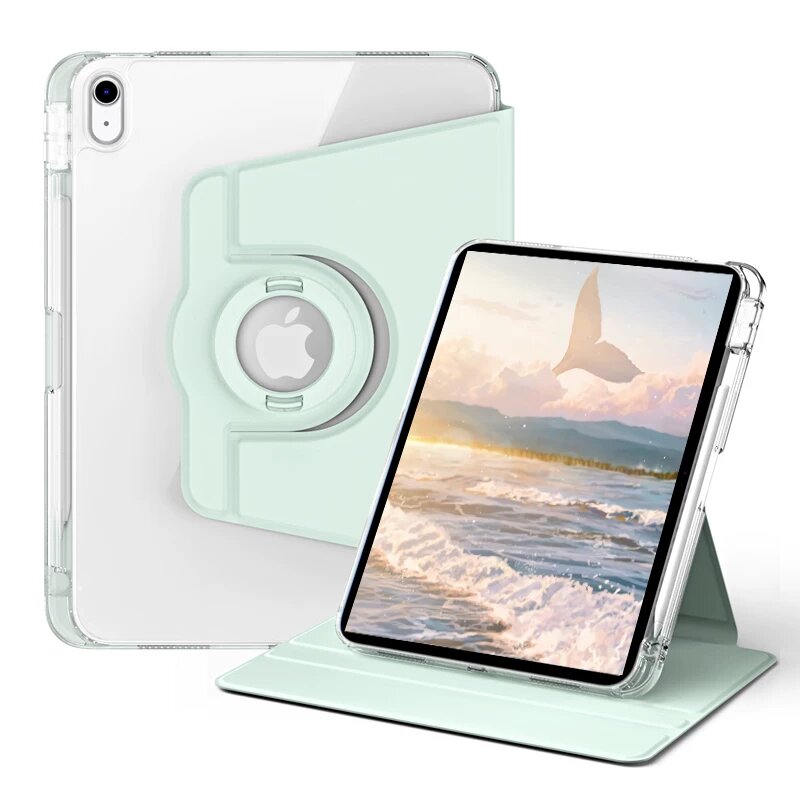Защитный чехол для iPad Air 7 2025 13 дюймов Мятный зеленый без закаленного стекла