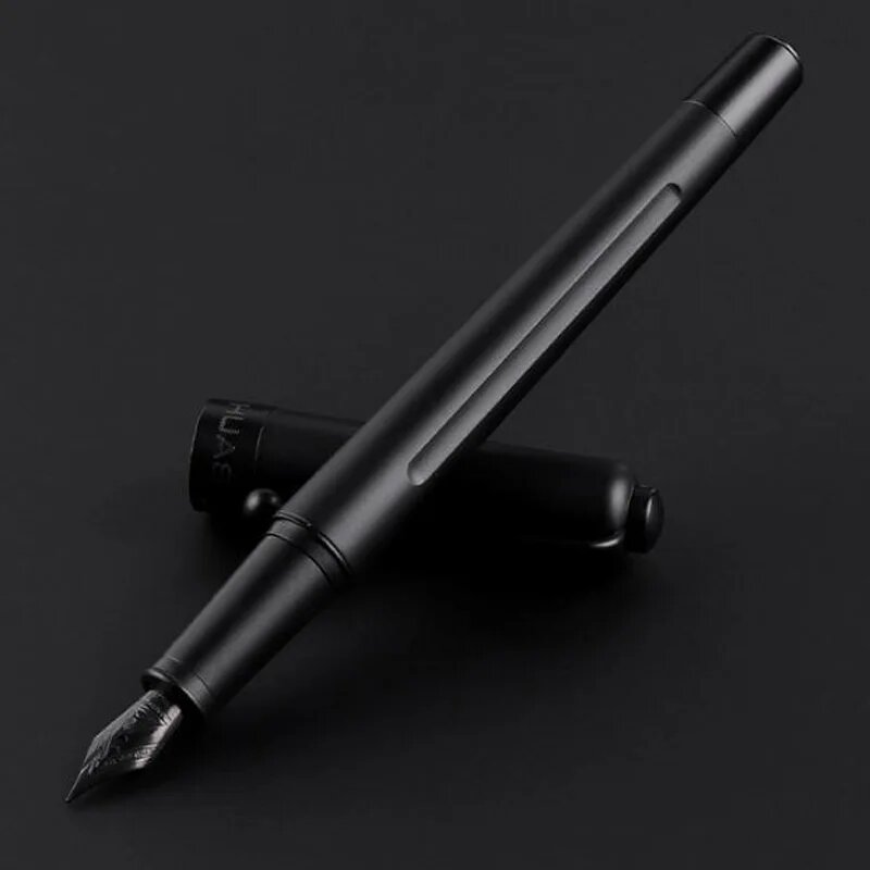 Перьевая ручка черная матовая, Nib Size: EF