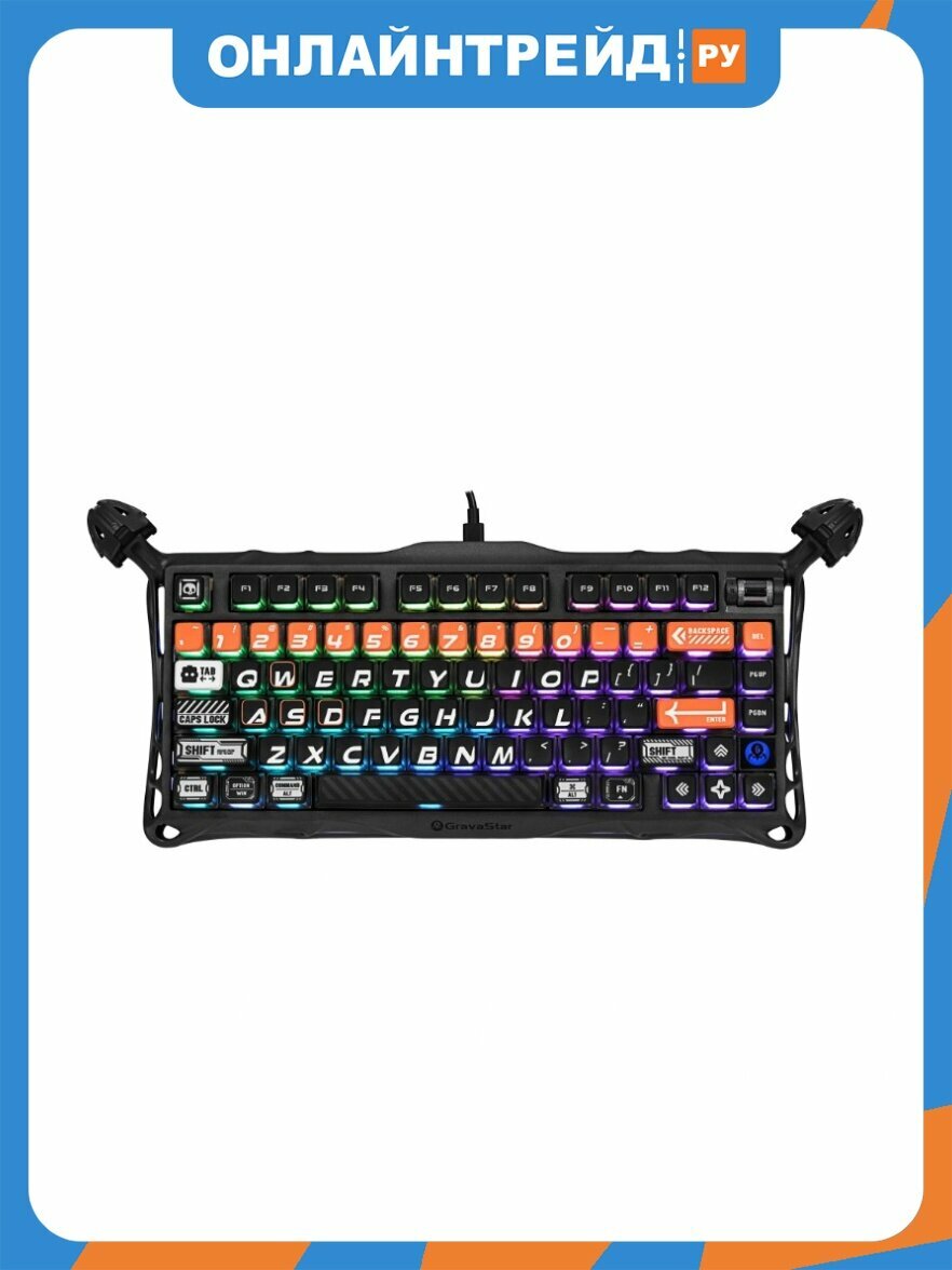 Игровая клавиатура Gravastar Механическая Mercury K1 Pro BO BLK