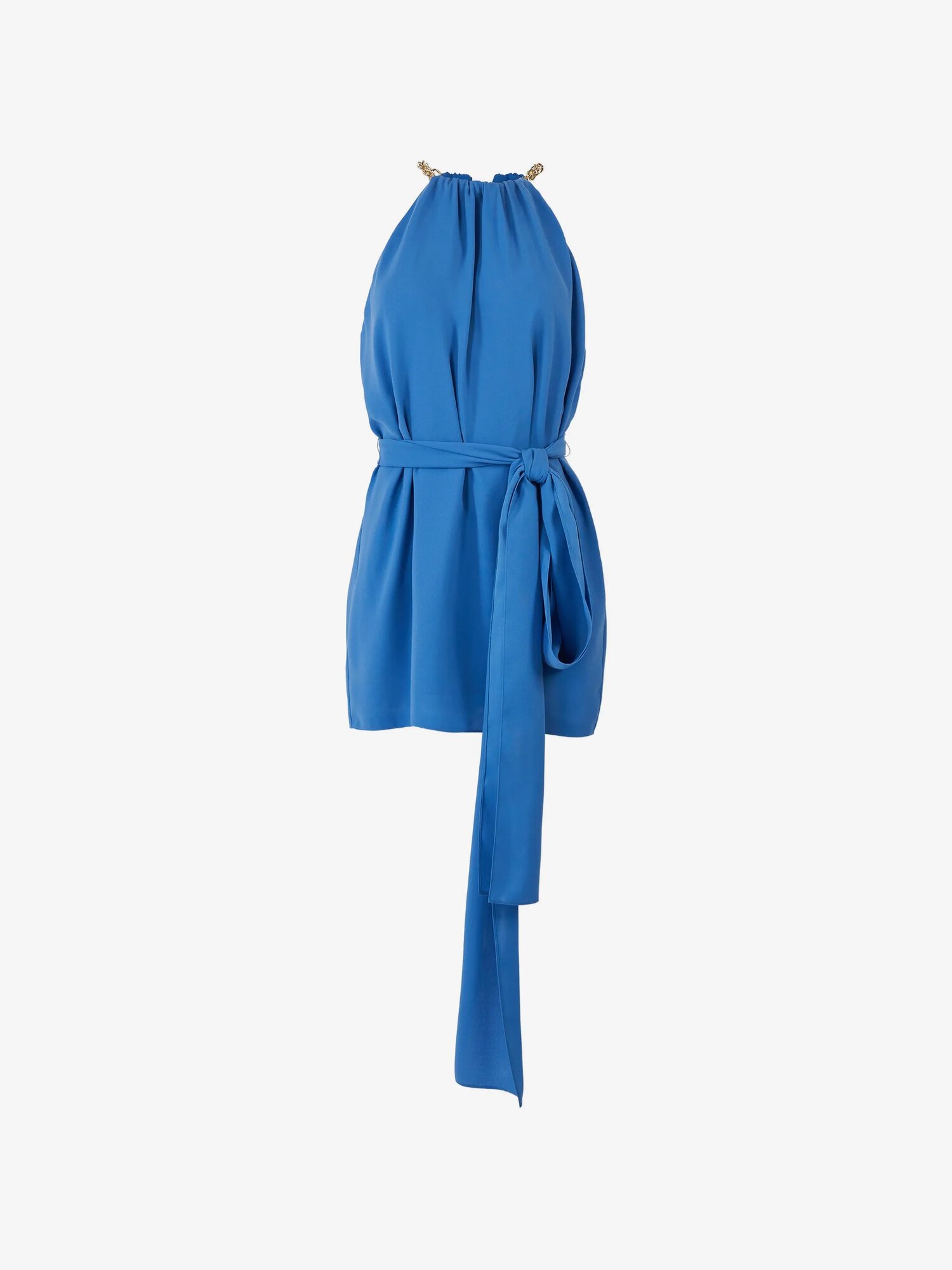 Топ CAROLINA HERRERA Chain-strap halterneck top