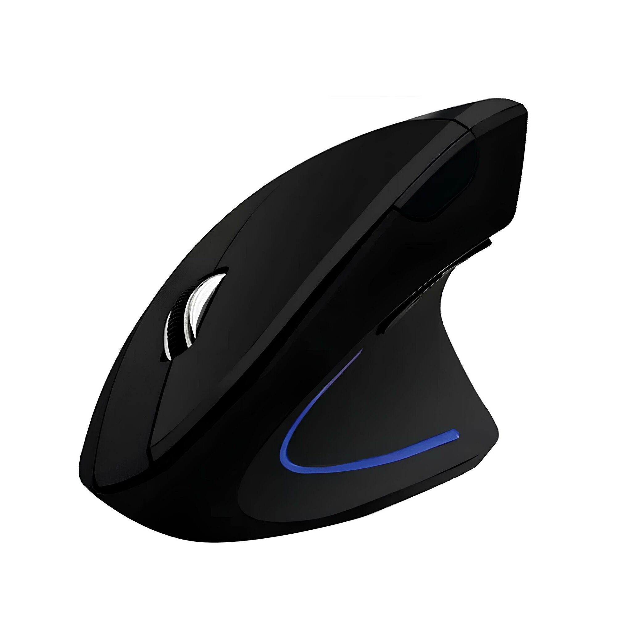 Вертикальная беспроводная игровая 3d-мышь Ergonomic / Эргономичная регулируемая оптическая 1600 DPI / 2,4 ГГц / RGB для геймеров / ПК и ноутбука