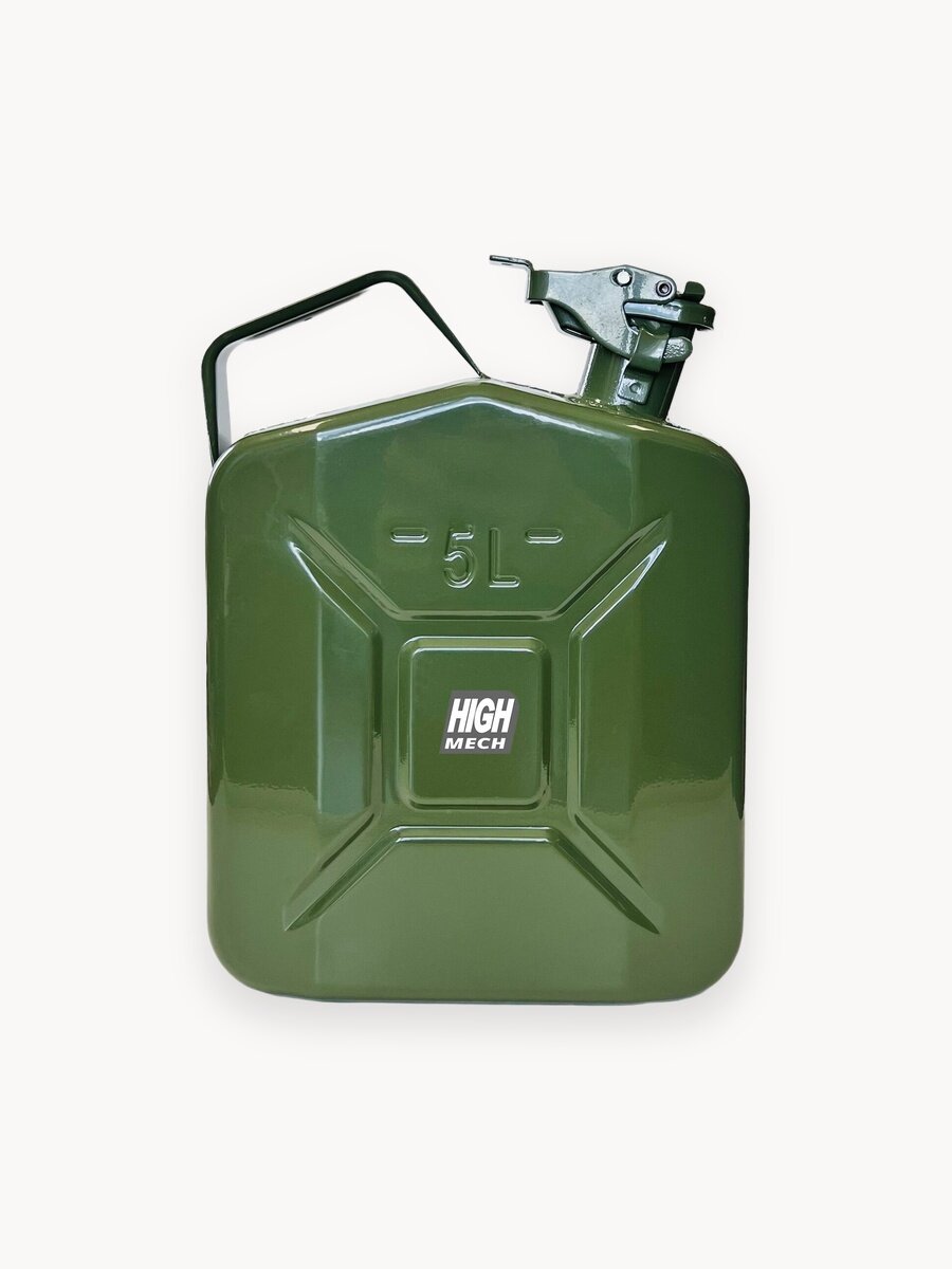 Канистра Premium HM5, 5 литров, металл 0,7 мм, для бензина, ГСМ