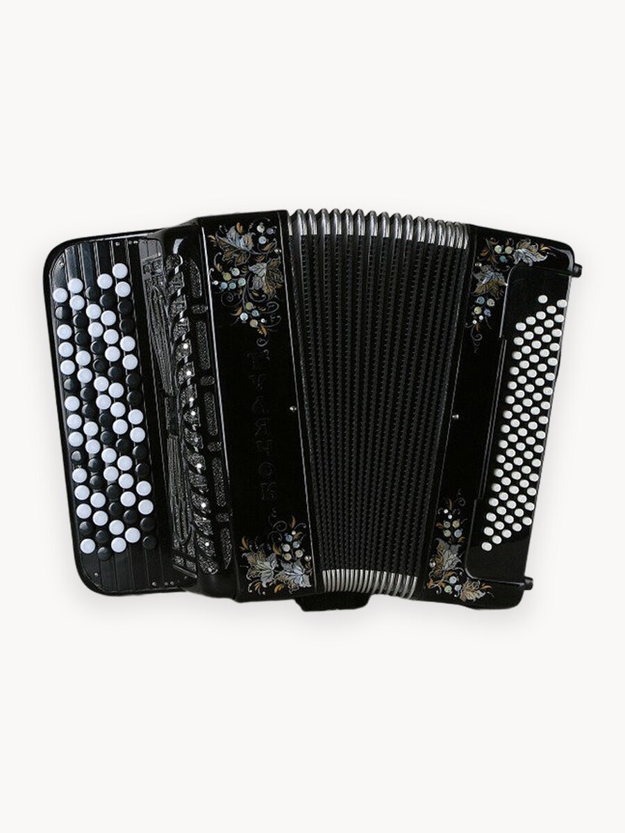 Баян ученический детский двухголосный Тульская Гармонь BN-51-BK