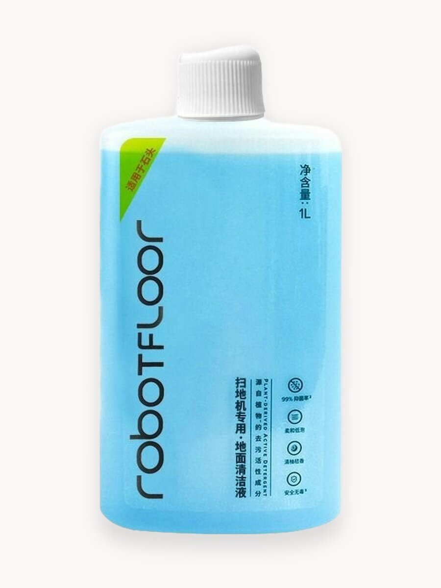 Моющее средство для Roborock концентрат для робота пылесоса 1000 мл, RobotFloor не пенящееся чистящее для пола, xiaomi irobot dreame kitfort ecovacs hobot ilife