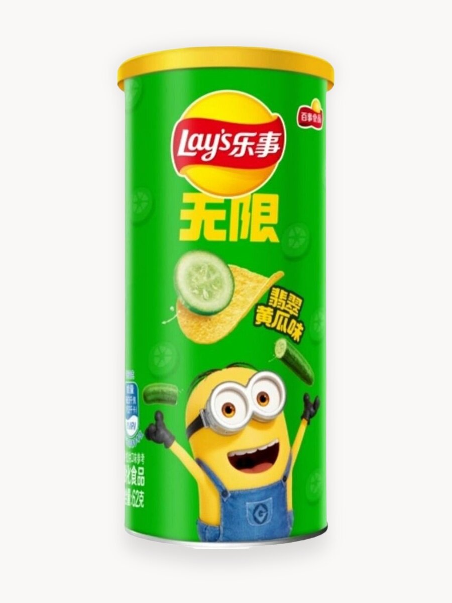 Чипсы Lay's Minions со вкусом Огурца