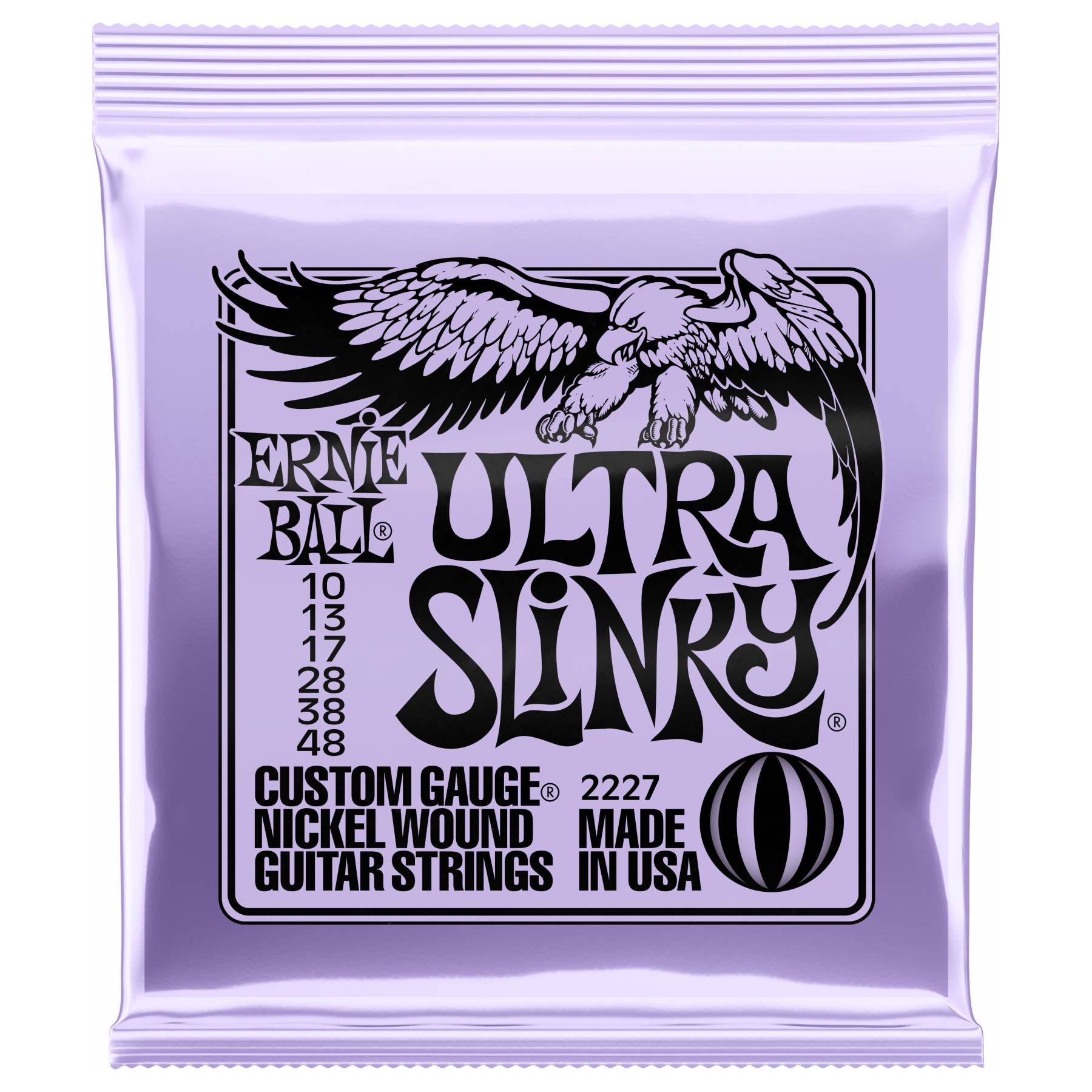 Комплект струн для электрогитары ERNIE BALL 2227