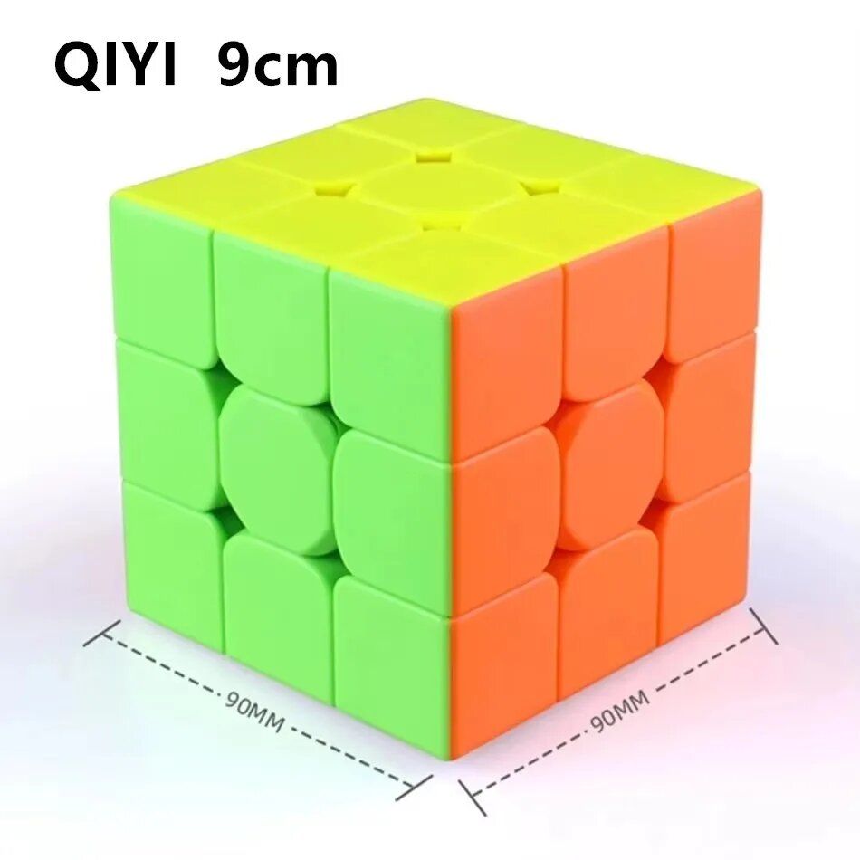 Большие волшебные кубики 3x3x3 Qiyi/Moyu/Fanxin для детей QIYI 9CM 3X3