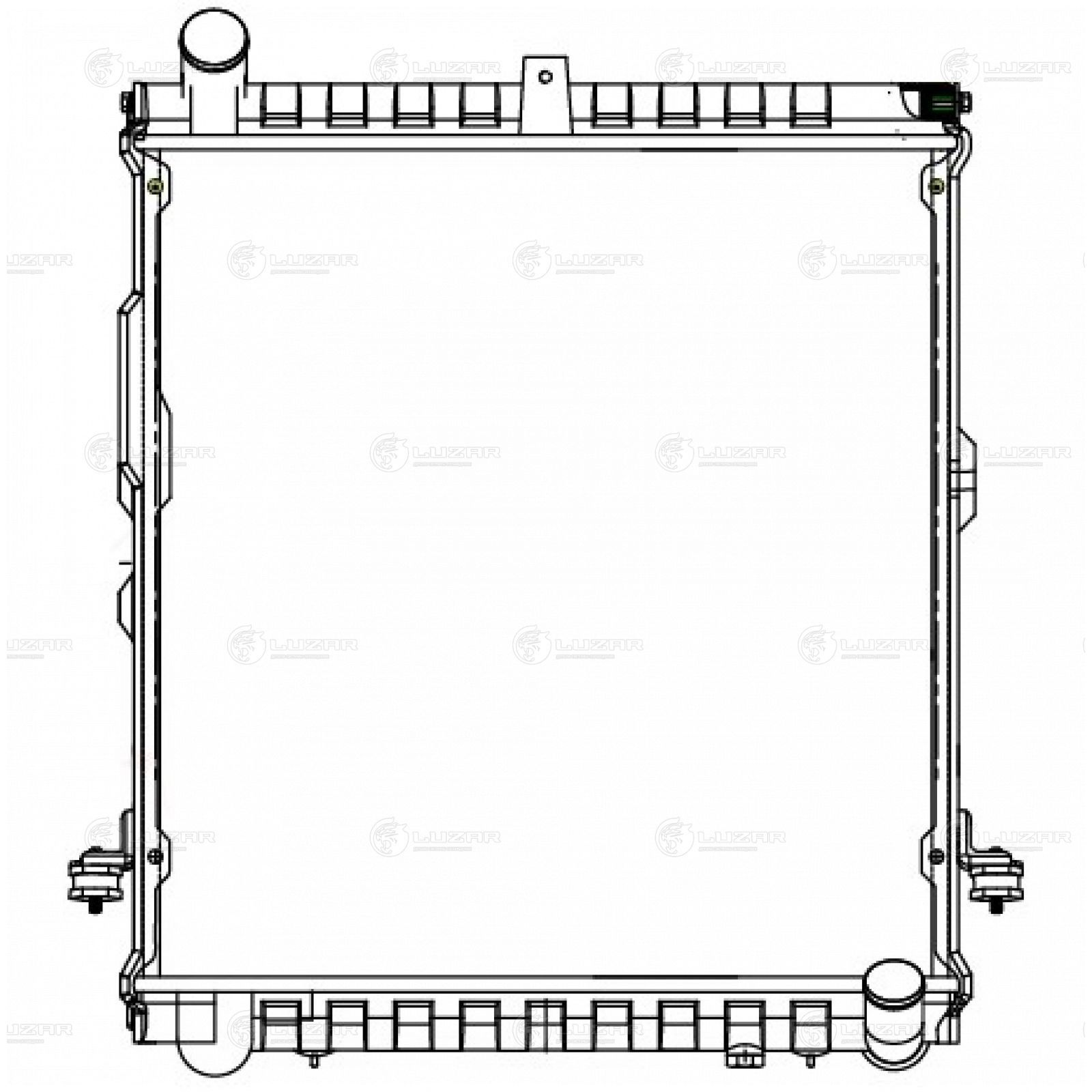 Радиатор охлаждения, для Исузу Эльф oem TF4115200C, TFA315200 арт LRC2535