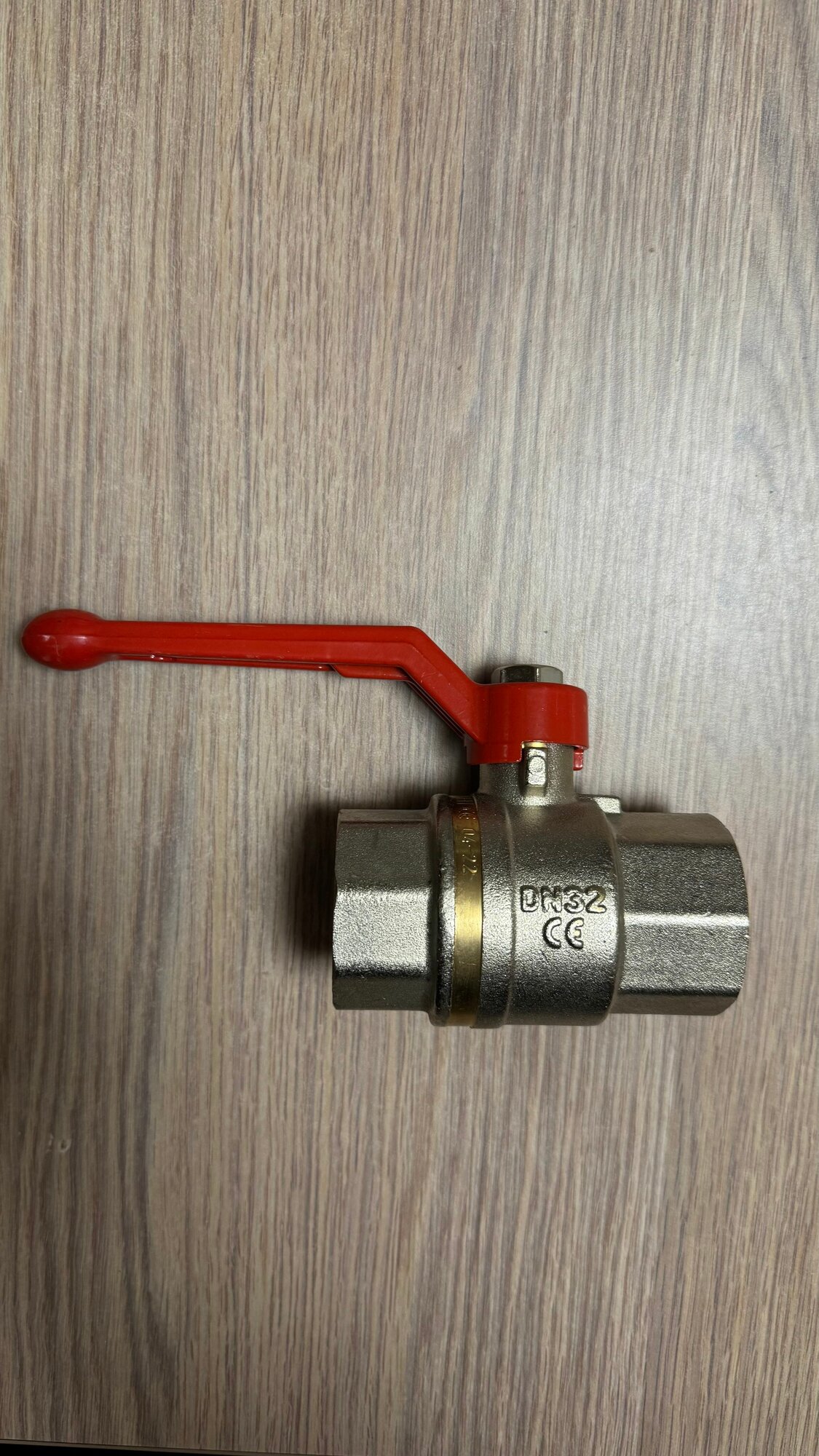 Кран шаровой латунный Danfoss BVR с рукояткой ду 32 ВР 065B8210