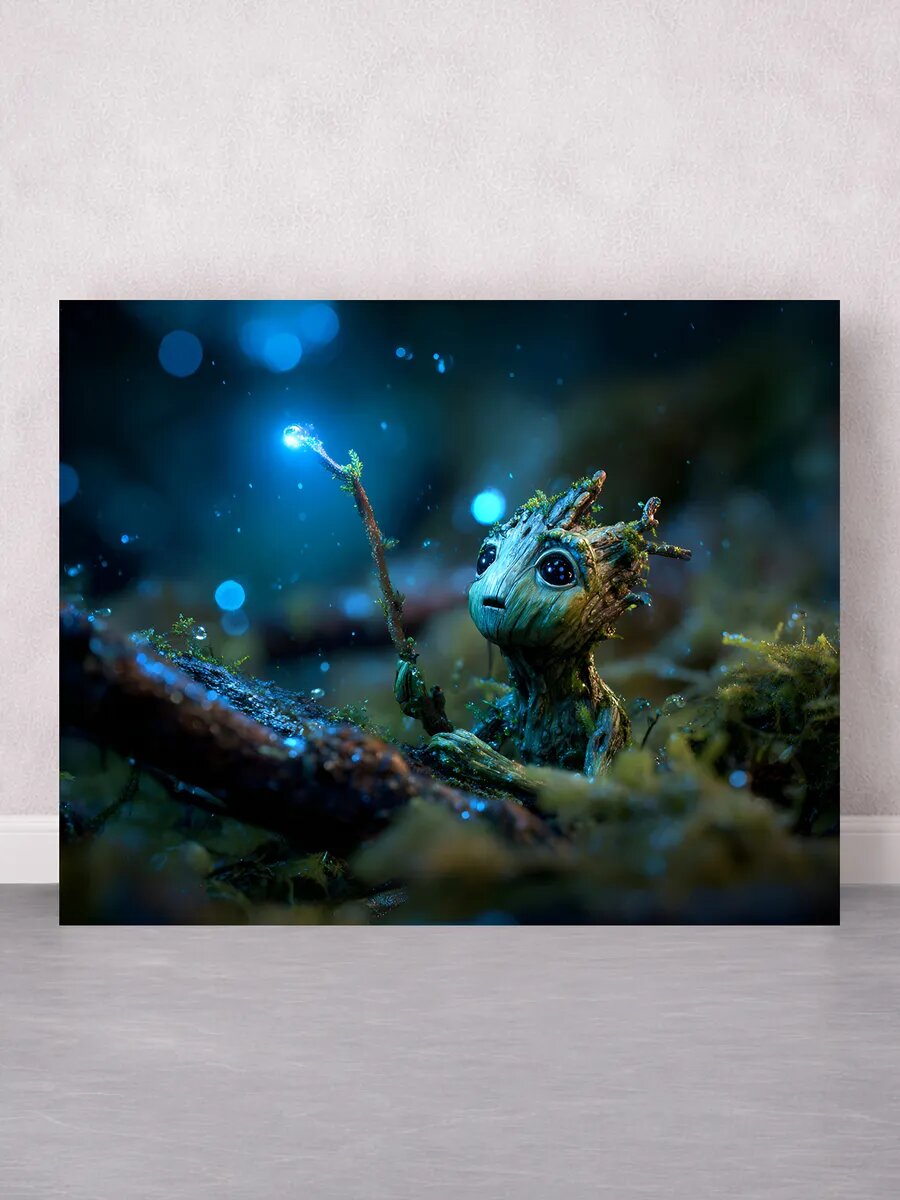 Картина на стену 50х40 см Грут